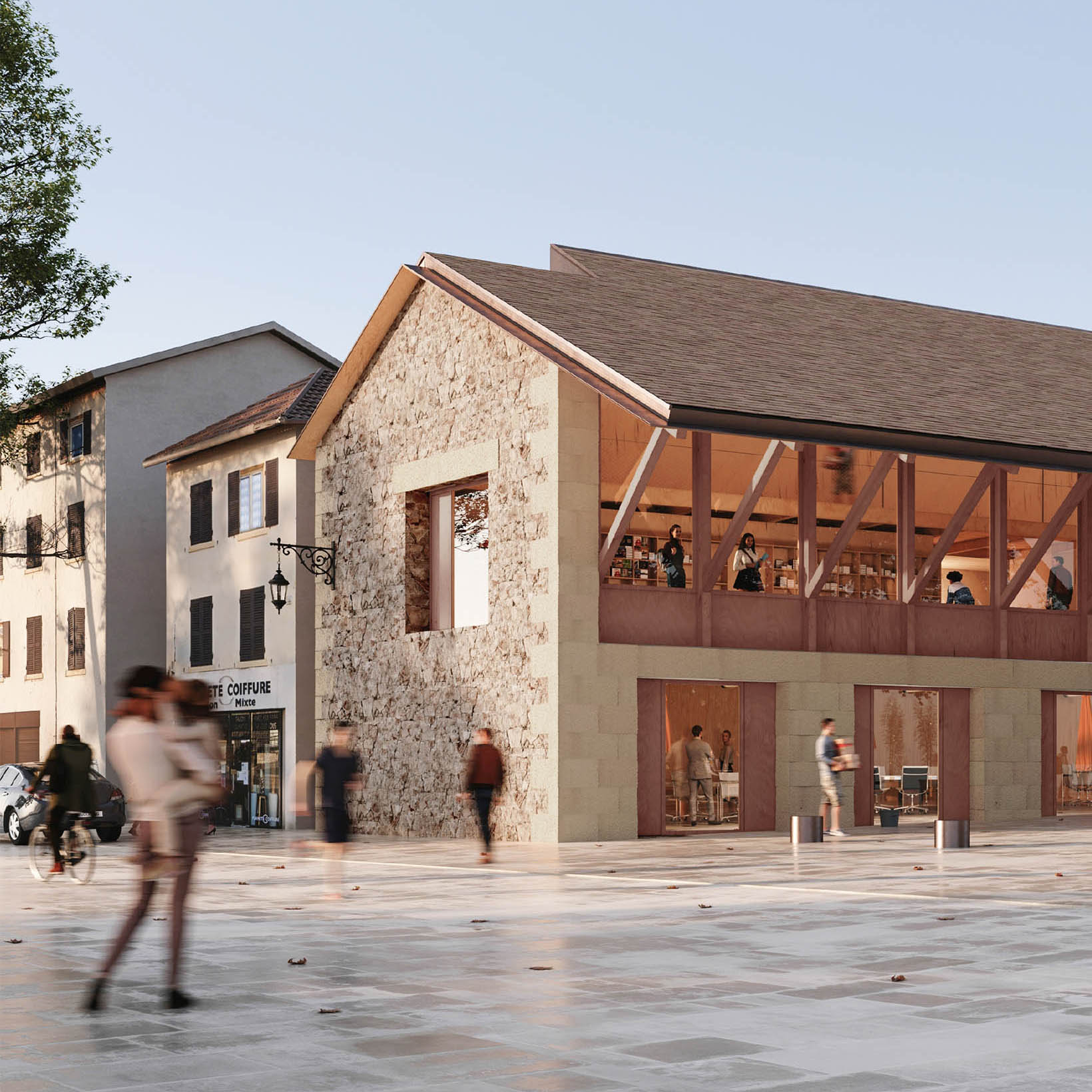 Centre culturel à Lozanne • commune